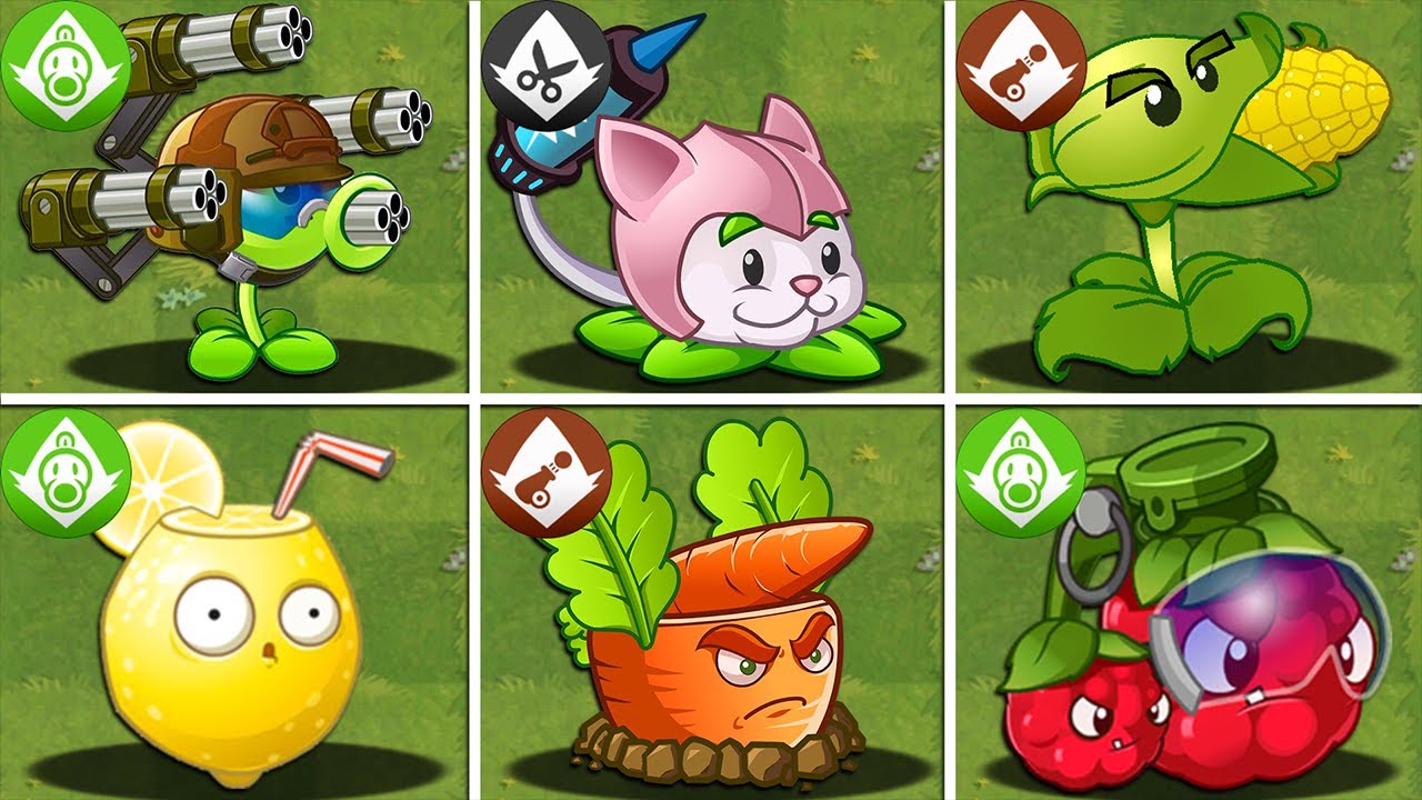 Plants vs Zombies 2 Final Boss - Every Premium Chinese Plants Max Level ...