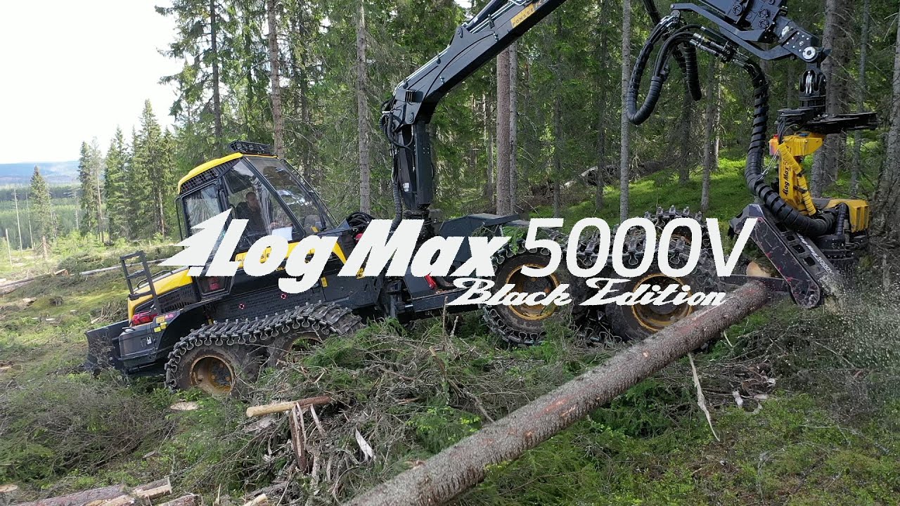 Log Max 5000 - Ponsse Buffalo Dual - YouTube