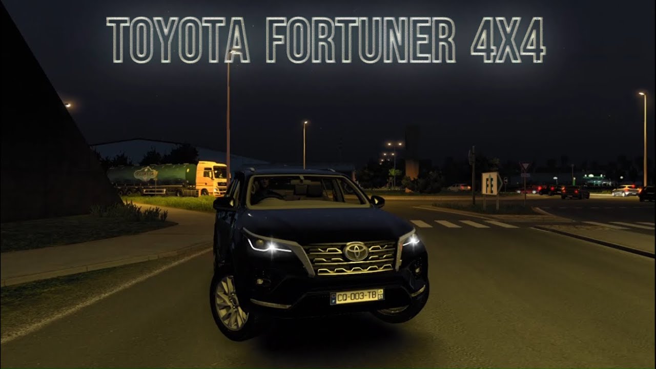 ETS 2 Night Driving- Fortuner 4X4 - YouTube
