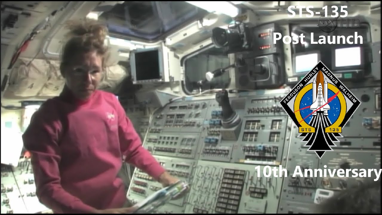 STS-135- Post Launch (Full Mission Day 1 - Part 2) - YouTube