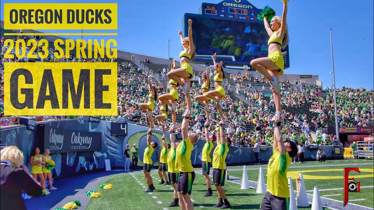 Thrilling Highlights of the 2023 Oregon Ducks Spring Football Game ...