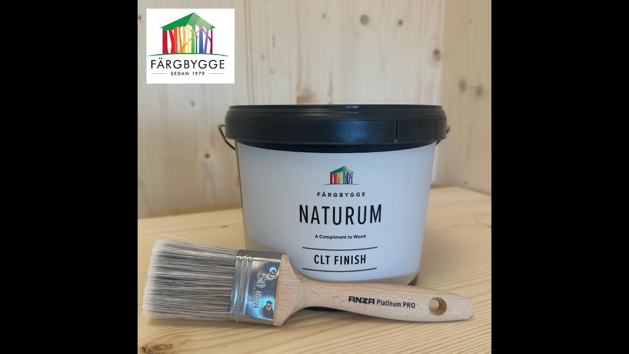 CLT Finish - How to paint with CLT Finish - YouTube