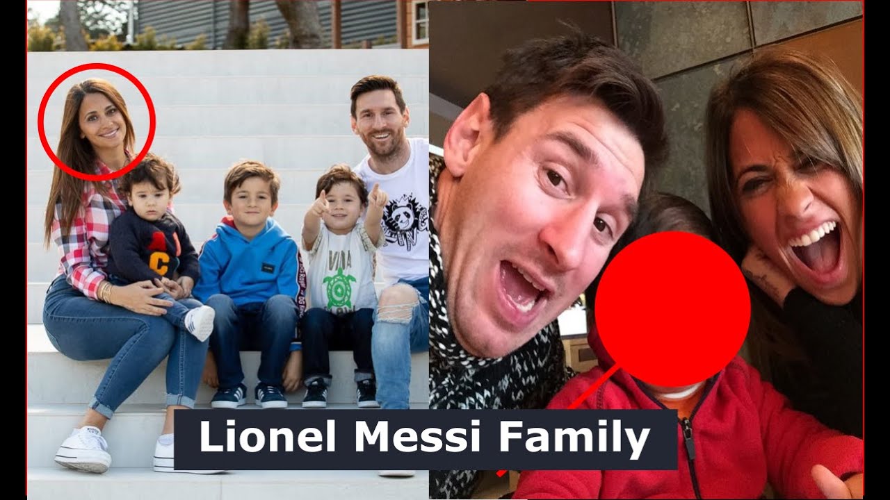 Lionel Messi with his wife Antonela Roccuzzo & his kids Messi family 👪 ...