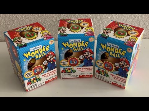 Unboxing Wonder Ball Super Mario Coins & The Super Mario Bros Movie ...