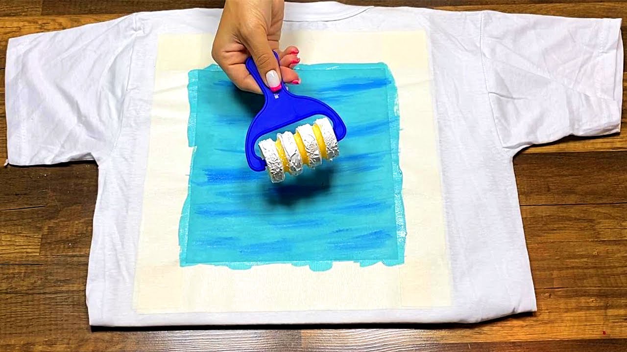 Customize Your Clothes With Acrylic Painting - YouTube