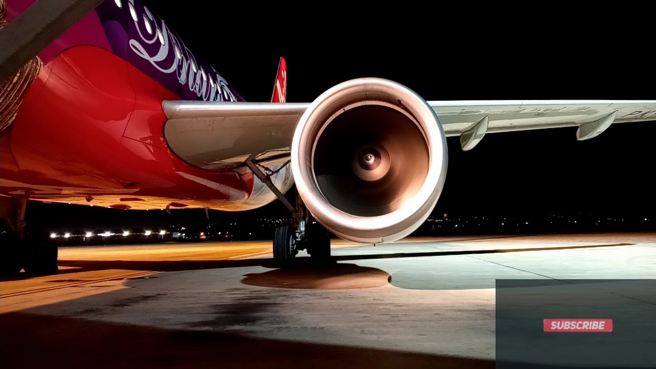 Air Asia Airbus A320 Engine Start Up | Beautiful Sound - YouTube