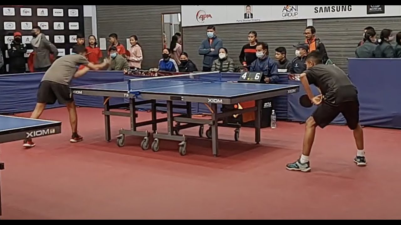 Under -16 | pre quarters | 1st Nepal APM open Table Tennis Championship ...