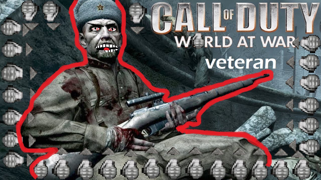 COD WAW VETERAN NADE SPAM - YouTube