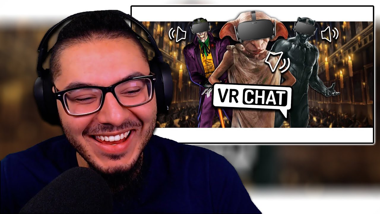 Azerrz - Voice TROLLING on VRCHAT! "Hunt for Harry Potter!" | REACTION ...