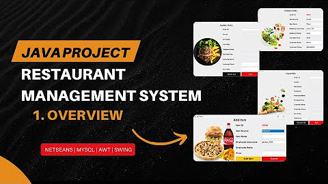 Java Project - Restaurant Management System - YouTube