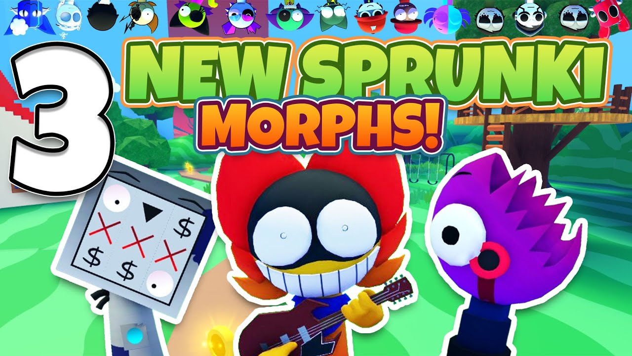 Roblox - How to get All New Sprunki Morphs and Badges in Sprunki OC 3D ...
