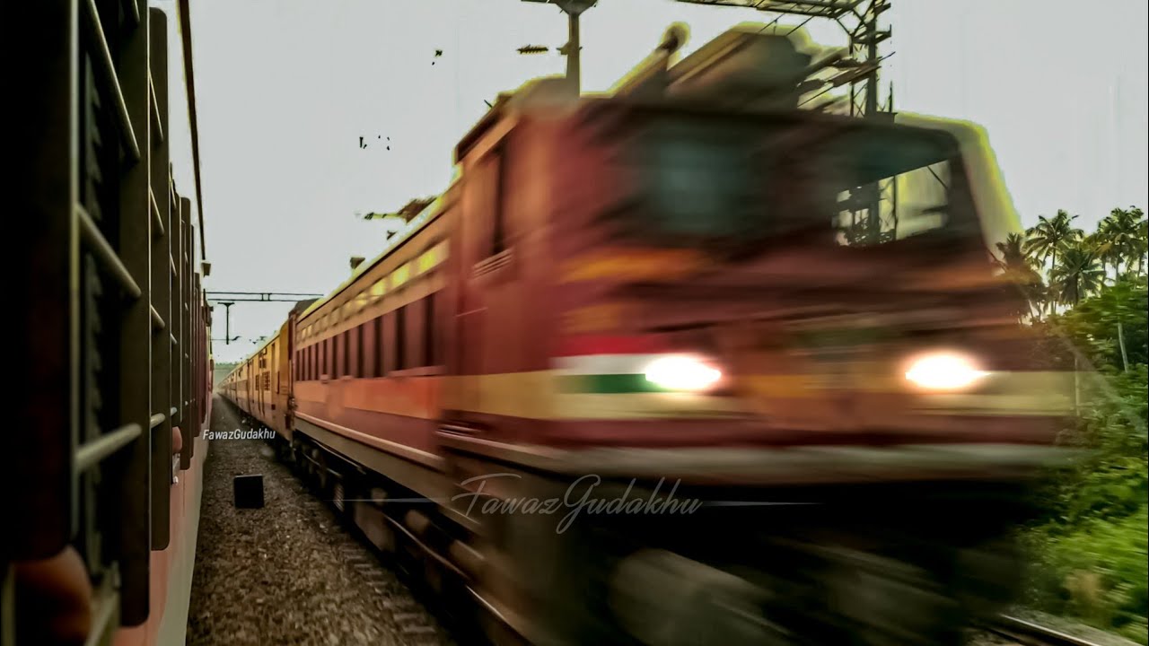 Ernakulam Train Journey, Rishikesh Kochuveli Express and Beautiful ...