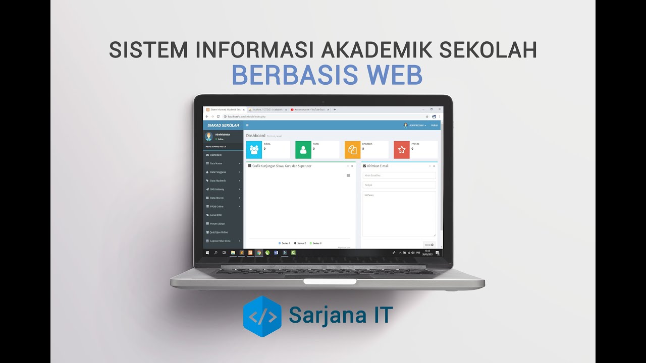 Sistem informasi Akademik Berbasis Web - SIAKAD (PART 2) - YouTube