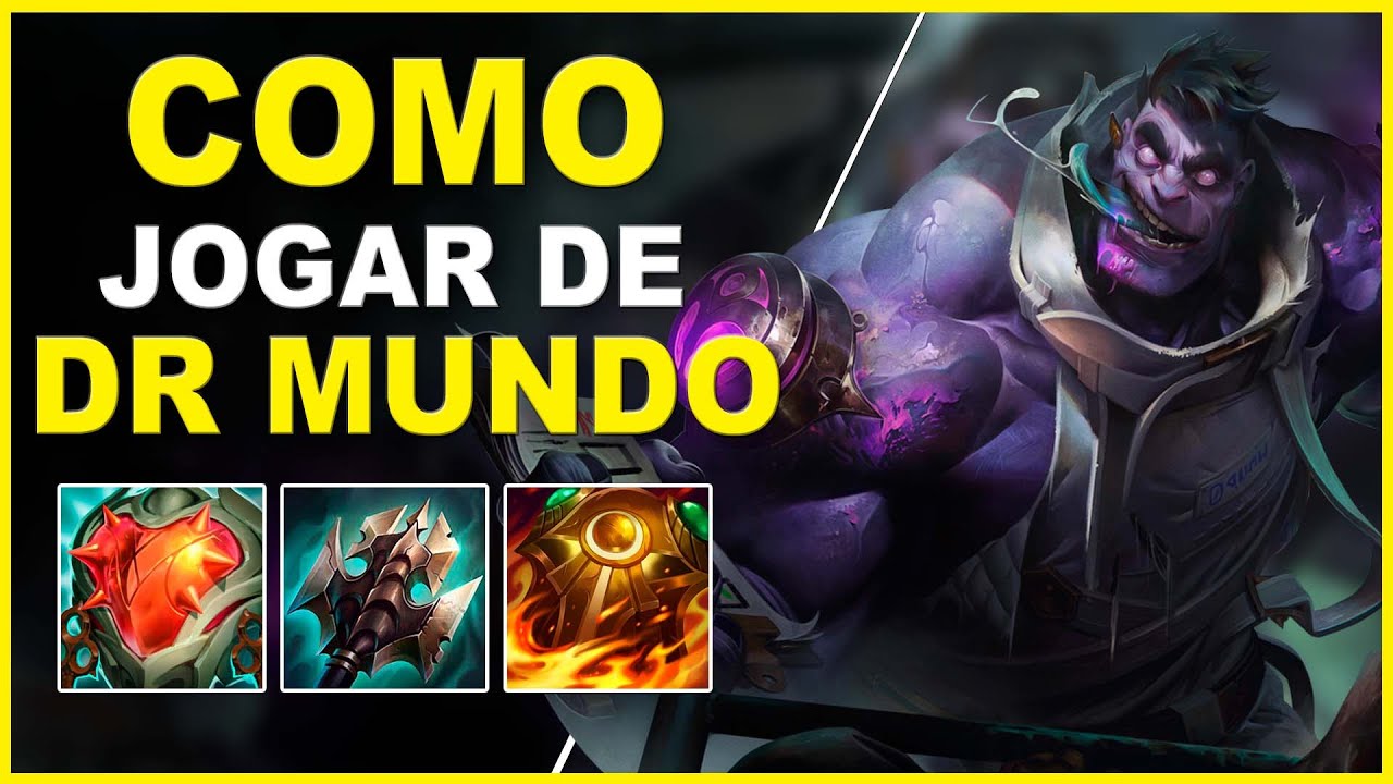 COMO JOGAR DE DR MUNDO TOP 2023 - LEAGUE OF LEGENDS - YouTube