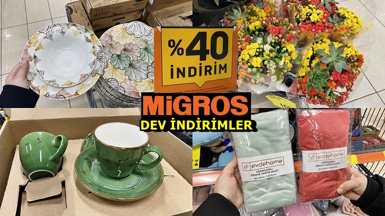 MİGROS'DA %50 İNDİRİM/GÖZLERİNİZE İNANAMAYACAKSINIZ ️/ŞAHANE İNDİRİMLER ...