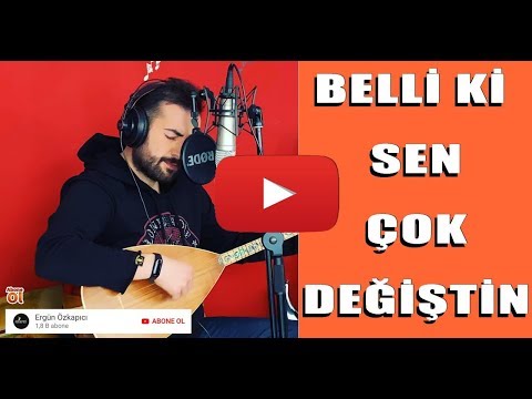 Ergün Özkapıcı - Belli ki Sen Çok Değiştin ( 2019 Klip )