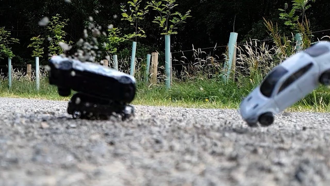 Slow Motion Diecast Car Crash Compilation 18 - YouTube