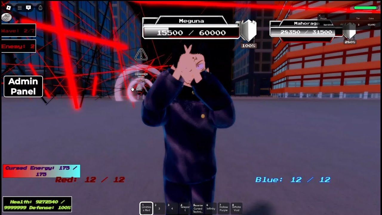 Roblox: UDWFB BossClip: Meguna Domain Expansion Trello file - YouTube