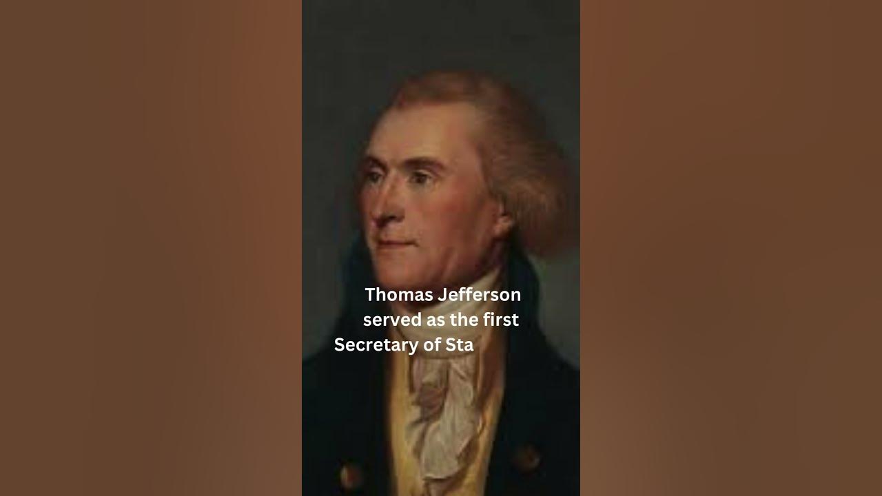 Thomas Jefferson, from 1790 to 1793 - YouTube