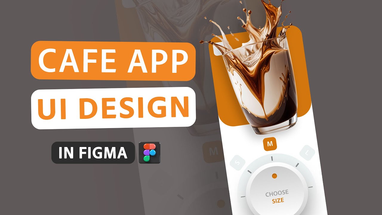 Cafe App UI Design in Figma - YouTube