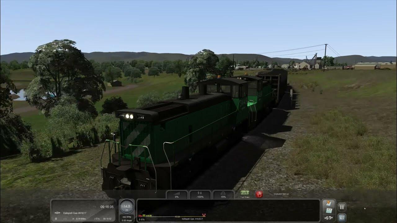 Train Simulator Classic - [EMD SW1500] - Yard Work (Kalispell) Part 1 - 4K UHD - YouTube