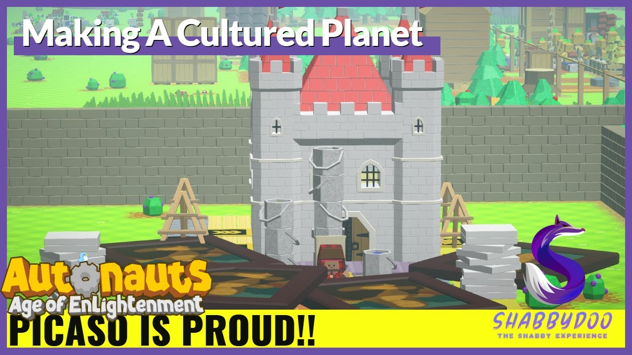 Ep. 34 | The Makings of the BEST Culture House! | Let's Play Autonauts ...