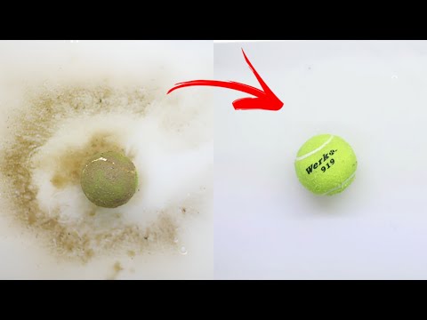 How To Clean A Dirty Tennis Ball
