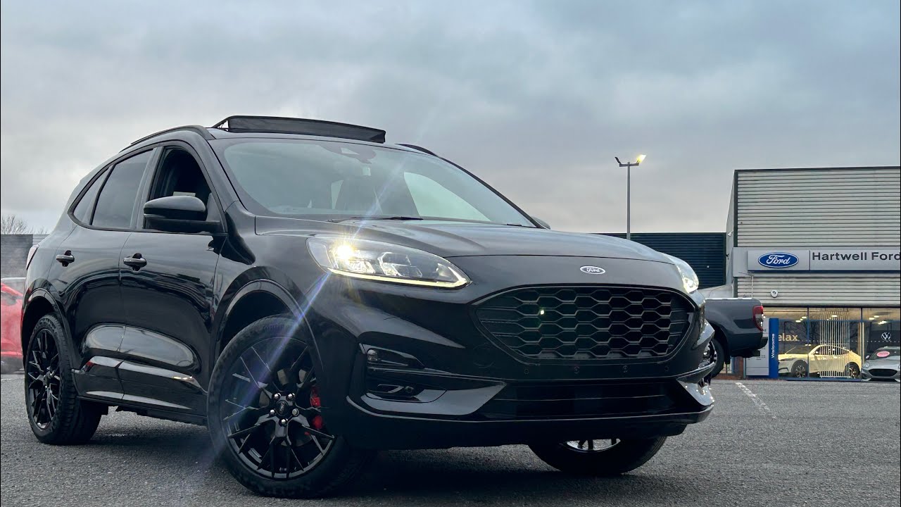 Brand New Ford Kuga ST Line X PHEV Black Pack - YouTube