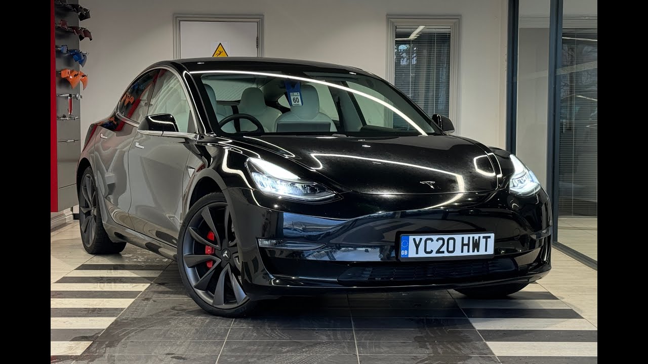 Tesla Model 3 Saloon E (450bhp) 4X4 Performance - YouTube