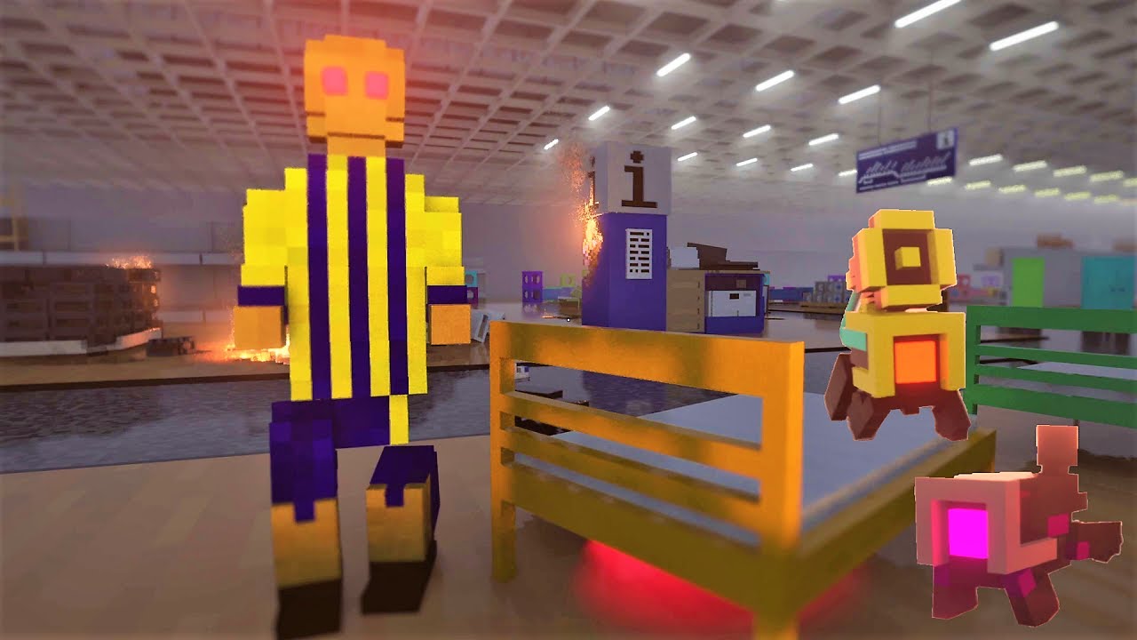 Fear. The result of playing with a robot dog in the showroom ...