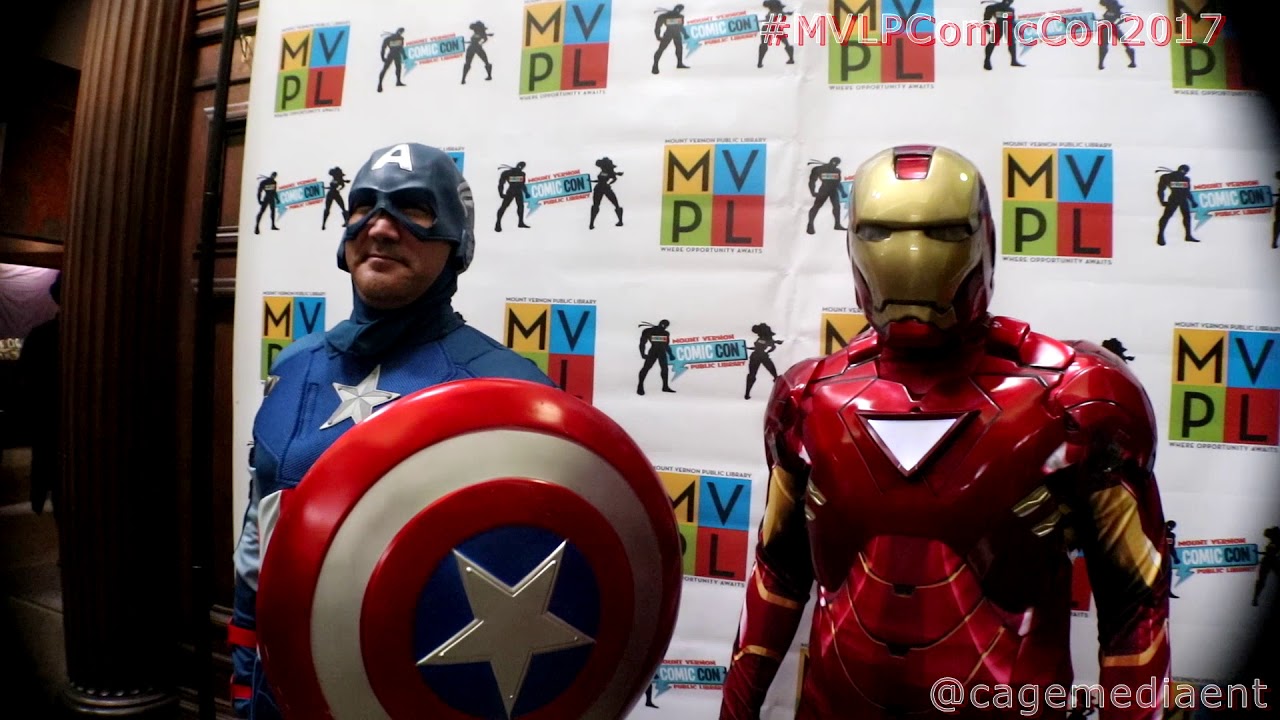 Mount Vernon Public Library Comic Con 2017 - YouTube