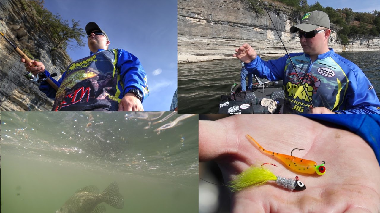 Catching crappie off American Fish Tree an artificial aquatic habitat ...