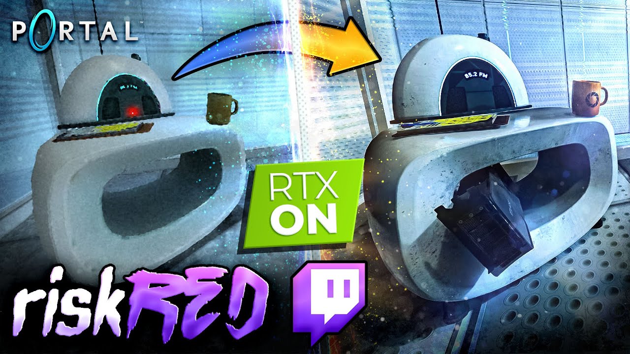 Portal but it has fancy lighting | PORTAL RTX + PORTAL 2 - YouTube
