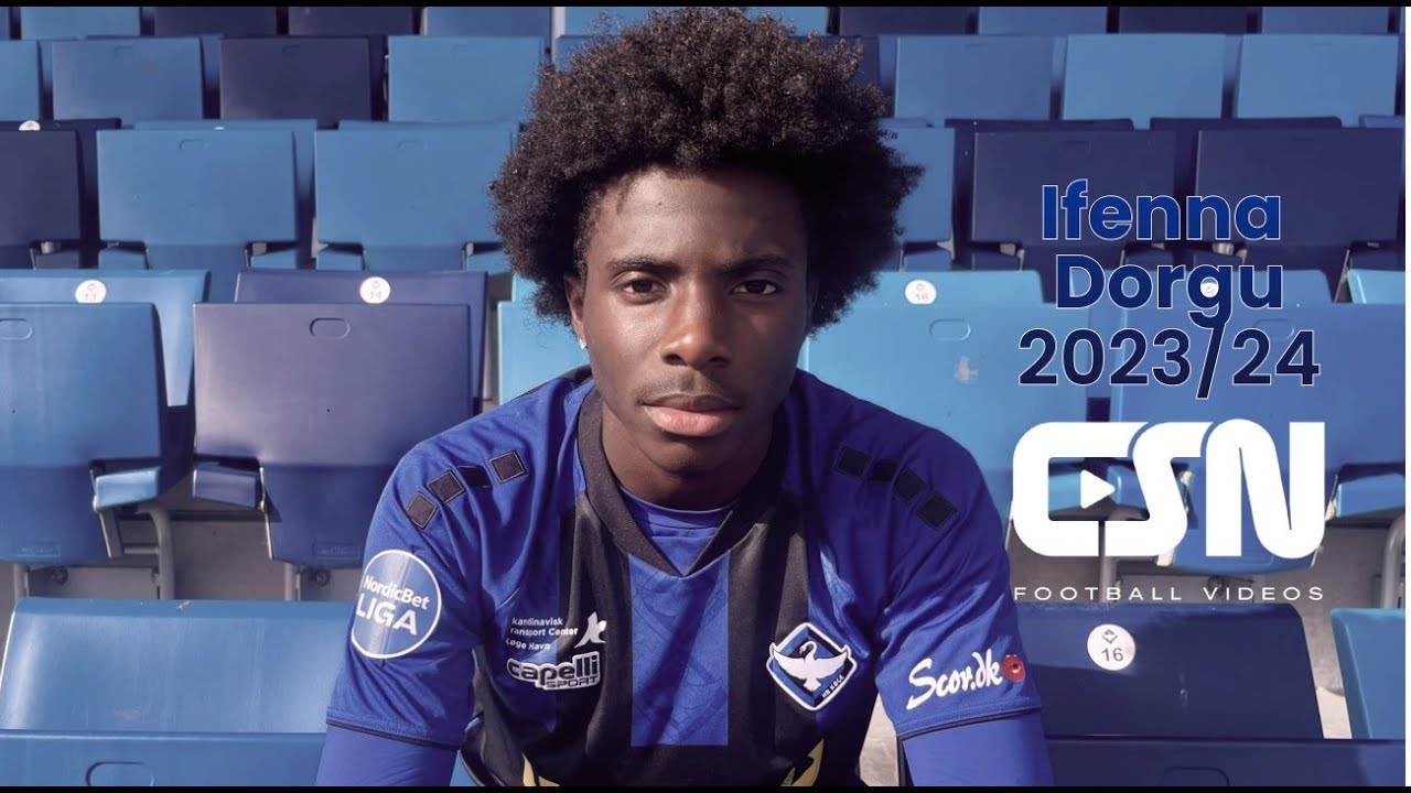 Ifenna Dorgu (HB Køge) - Goals, Skills & Assists 2023/24 | HD - YouTube