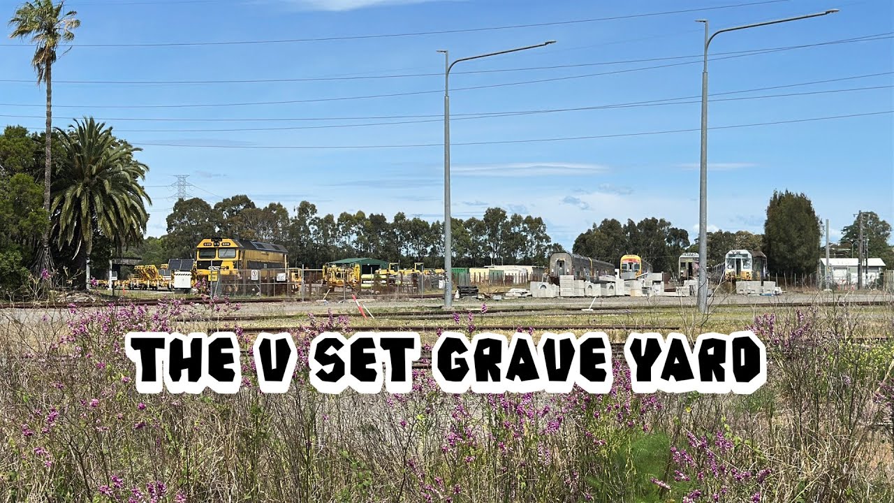 Passing Chullora & The V Set Grave Yard | Onboard 42105 Port Botany ...