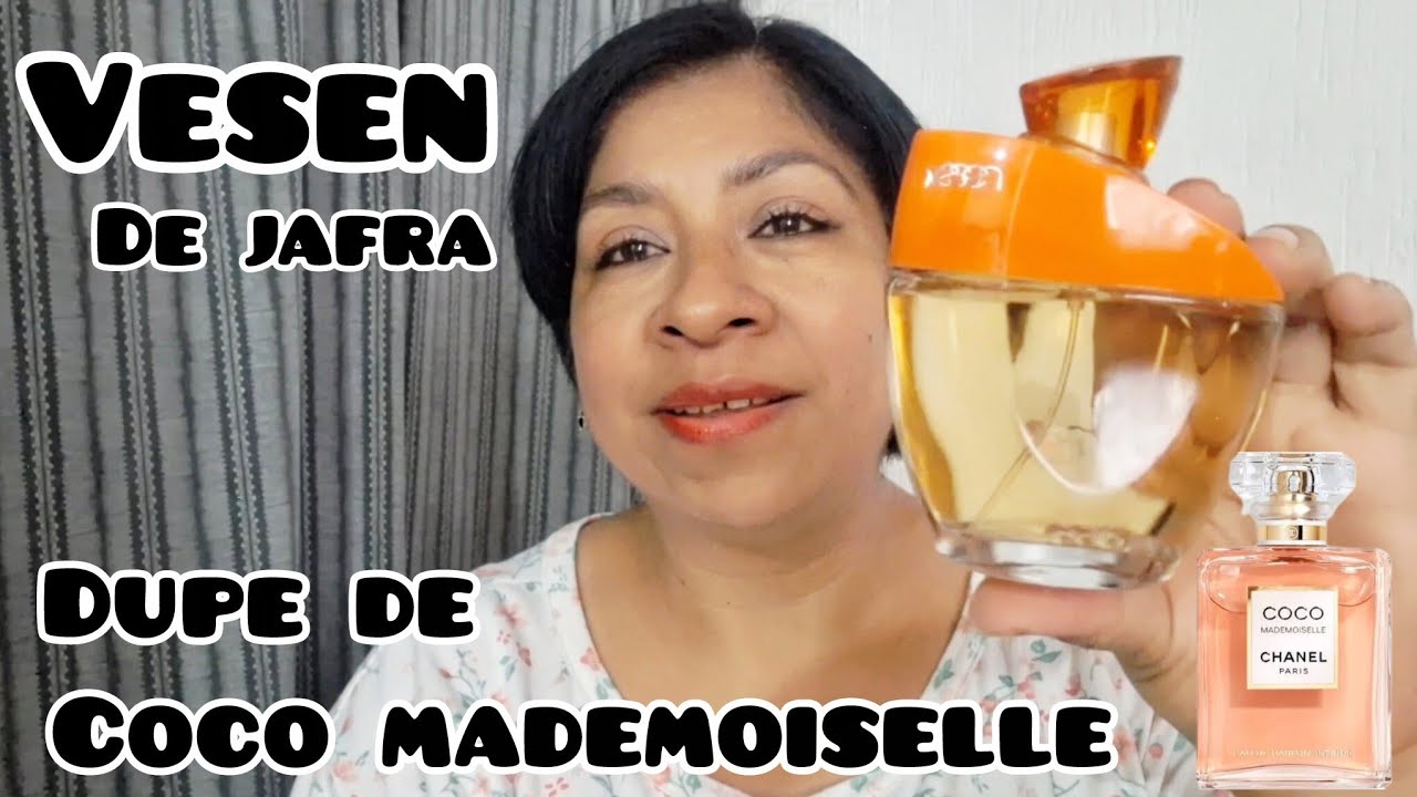 VESEN DE JAFRA DUPE DE COCO MADEMOISELLE DE CHANEL - YouTube
