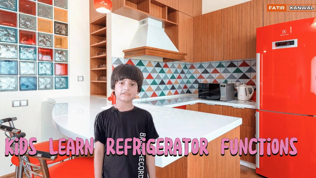Kids Learn Refrigerator Functions | How does a Fridge Work | Fatir ...
