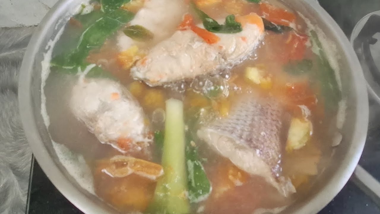 Tinolang Maya na isda | Pinoyfood @sprakataktv9616 @dsintunados2.0 ...