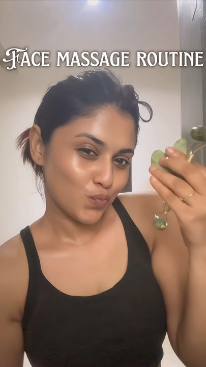 Jawline വേണോ ? Face massage routine - YouTube