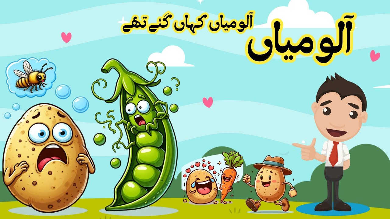 Aloo Mian Aloo Mian | آلو میاں آلو میاں | Urdu Nursery Rhyme - YouTube