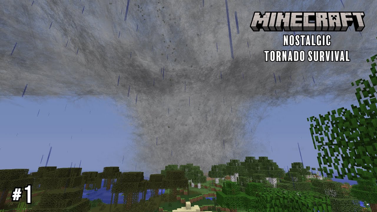 Minecraft Nostalgic Tornado Survival (Localized Weather Mod - 1.7.10 ...