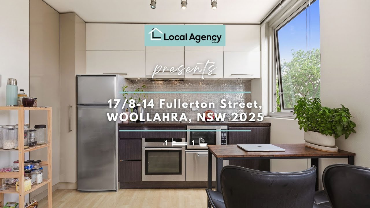 17/8-14 Fullerton Street, WOOLLAHRA, NSW 2025 (1BR 1BA) - YouTube