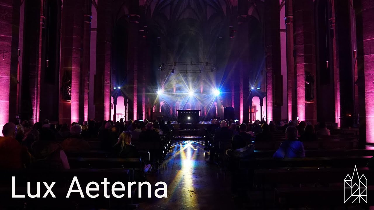 Lux aeterna - Orgelkonzert und Lichtinstallation - YouTube