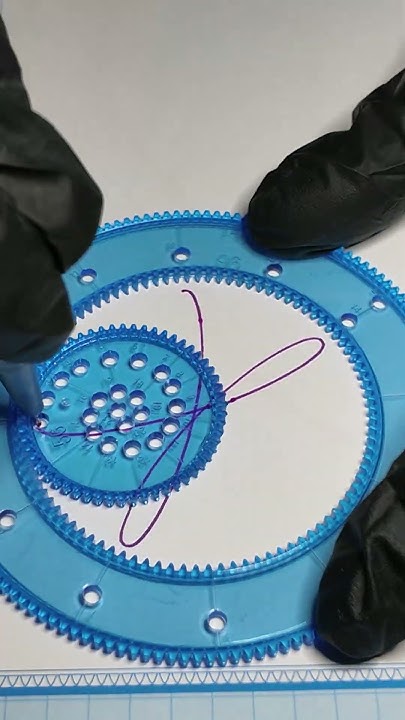 Basic Spirograph art #asmr #spirograph #art #asmrvideo #asmrsounds # ...