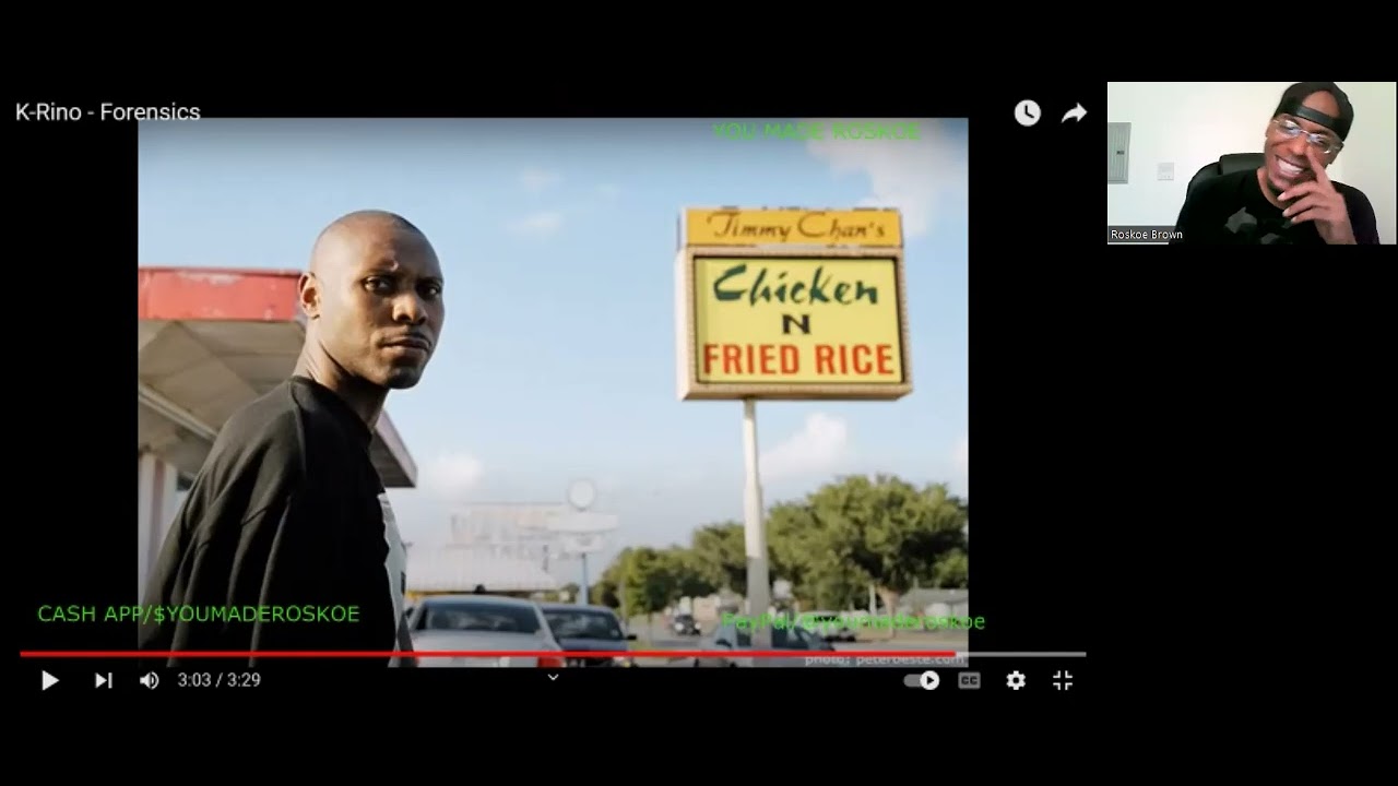 My 1st Time Hearing: K-Rino - Forensics #krino #reactions #music - YouTube