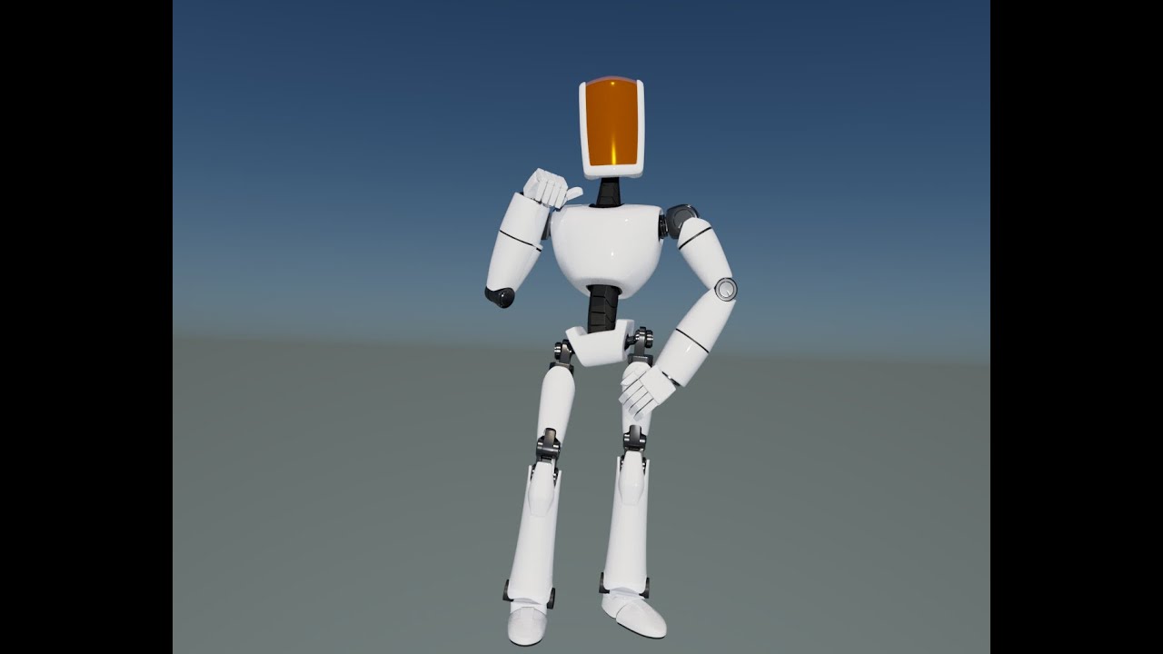 Pal bot max wave: animation test (Maya) - YouTube