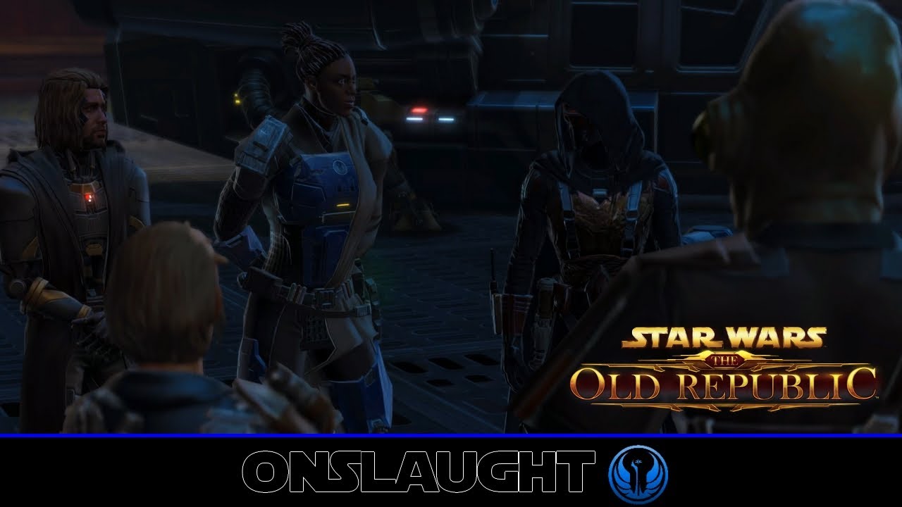 Star Wars The old Republic: Onslaught: la bataille pour les vaisseaux ...