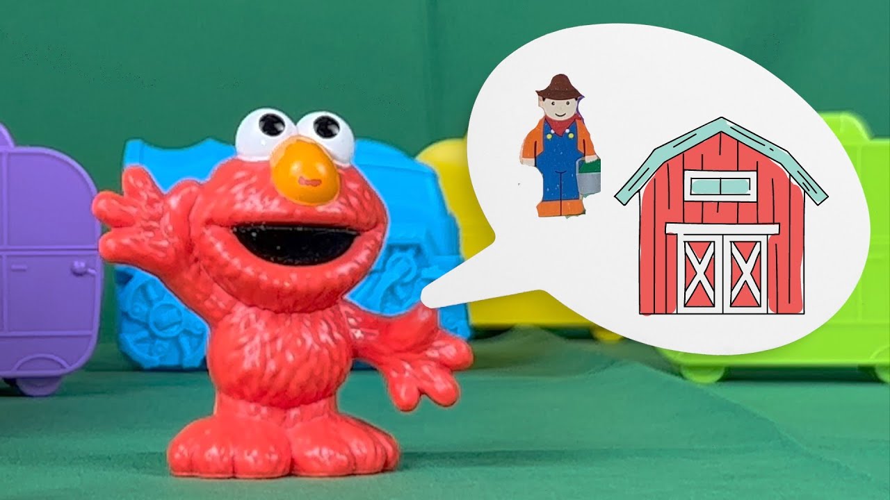 Elmo Teaches Farm Animal Sounds with Old McDonald - Fun Toddler ...