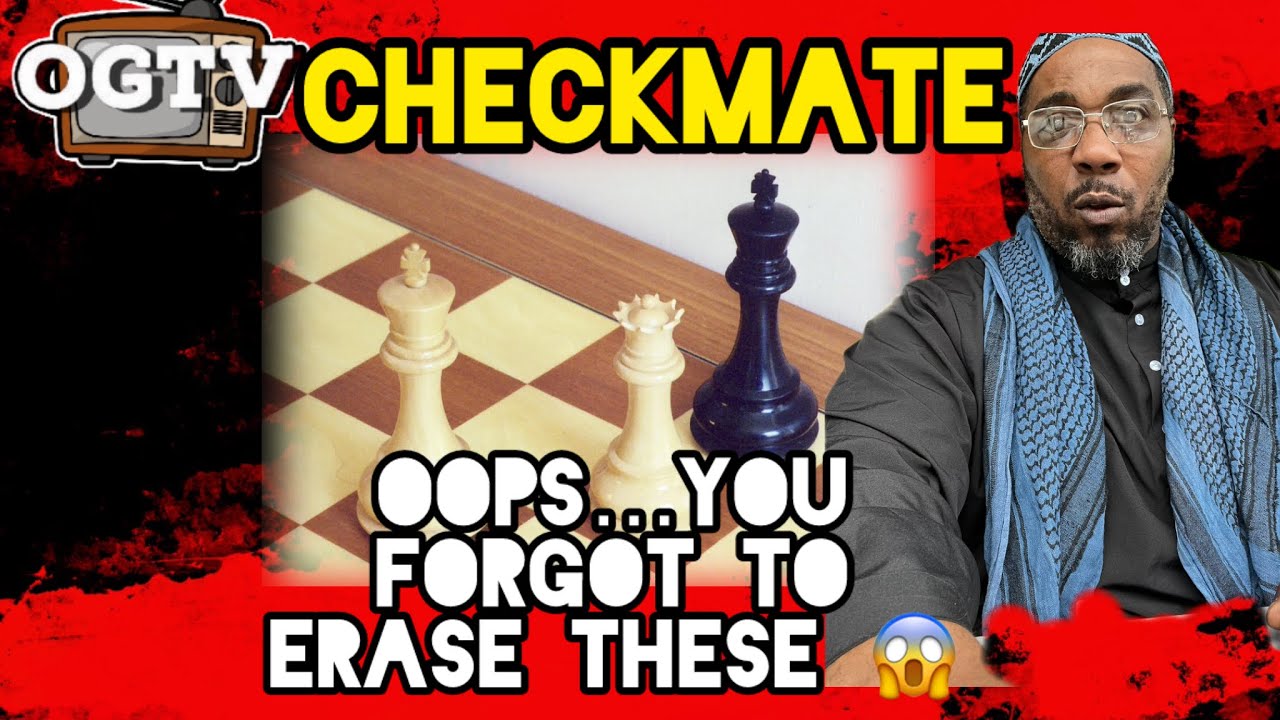 CHECKMATE: OOPS… YOU FORGOT TO ERASE THESE ZIPWITTHEDRIP - YouTube