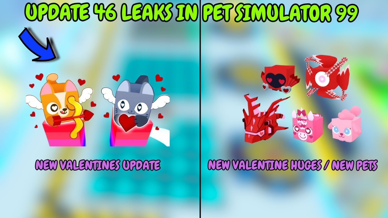 Update 46 Leaks In Pet Simulator 99 - YouTube